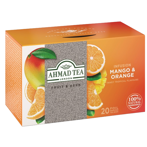 Ahmad Tea | Mango & Orange | 20 alu sáčků - Ahmad Tea - Oficiální obchod