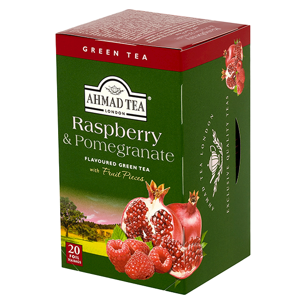 Ahmad Tea | Raspberry & Pomegranate | 20 alu sáčků - Ahmad Tea - Oficiální obchod