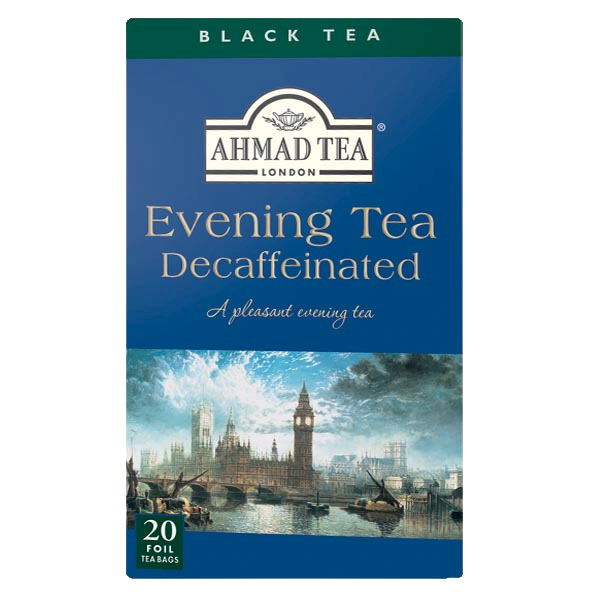 Ahmad Tea | Evening Tea Decaffeinated | 20 alu sáčků - Ahmad Tea ...