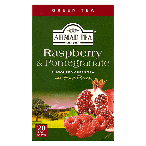 Ahmad Tea | Raspberry & Pomegranate | 20 alu sáčků - Ahmad Tea ...